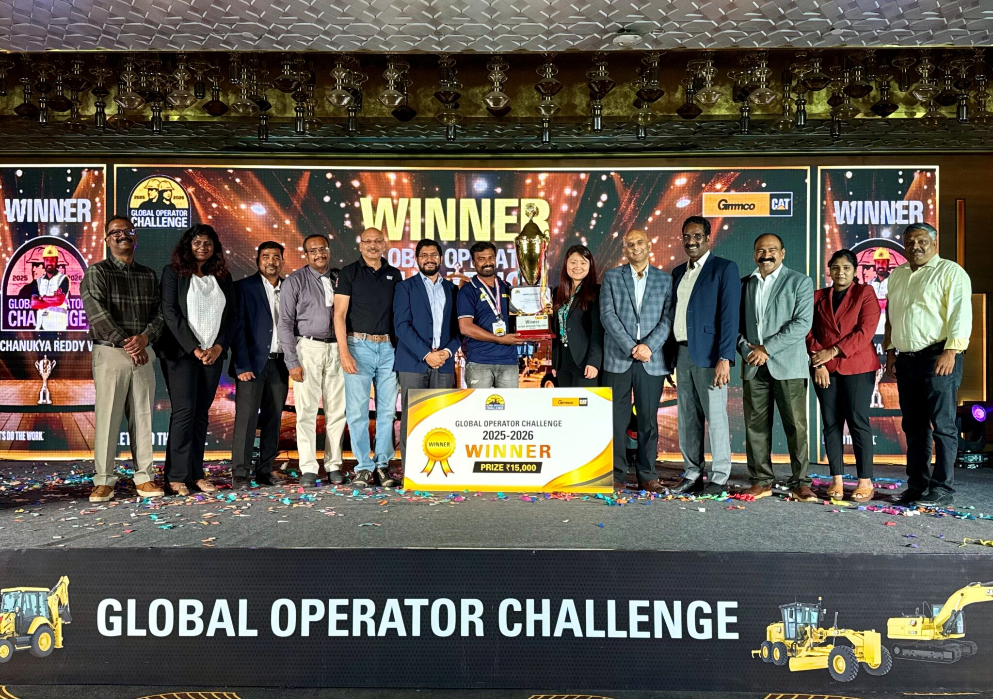 Gmmco and Caterpillar Launch India Edition of Global Operator Challenge ...