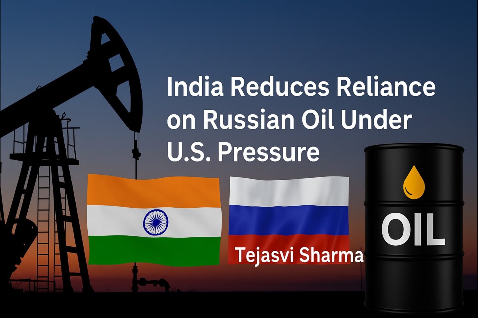 India’s Energy Pivot: Reducing Reliance on Russian Oil Under U.S ...